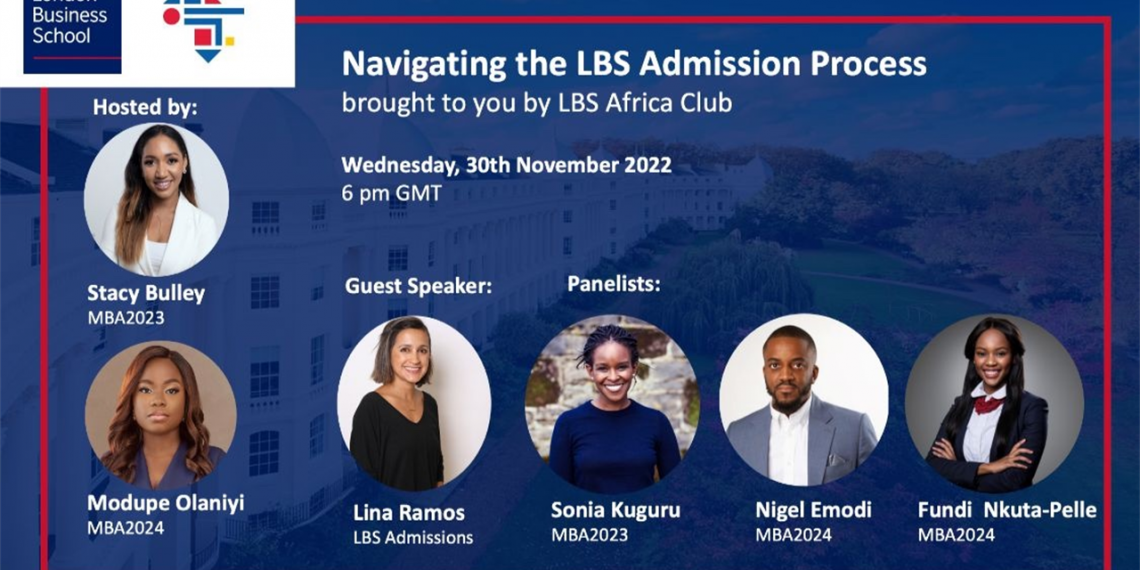 ‘Navigating the LBS Admission Process’ by the LBS Africa Club – Student ...
