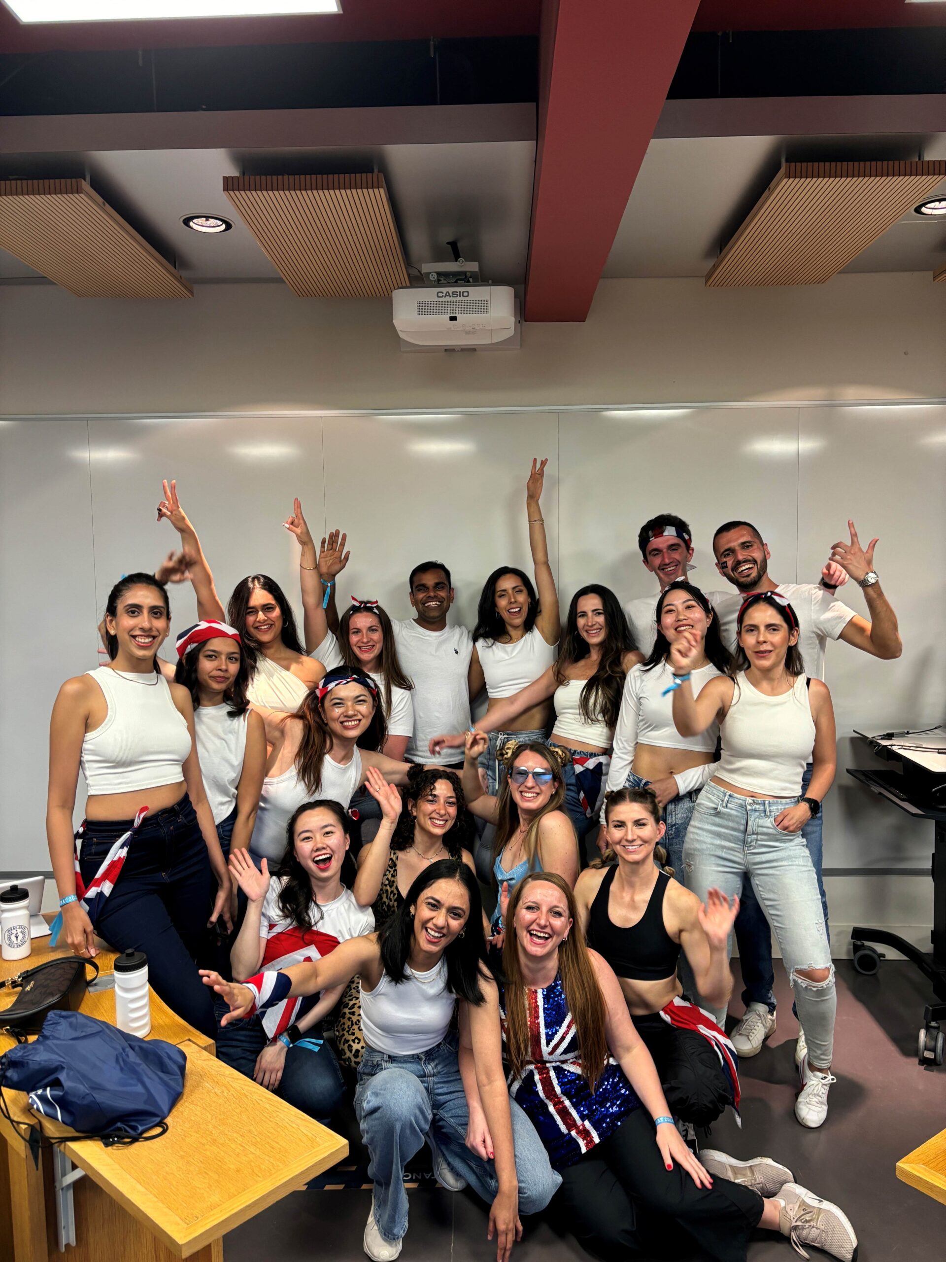 Blue and White, Red and Bold, Win MBAT and Get the Gold! – Student and ...